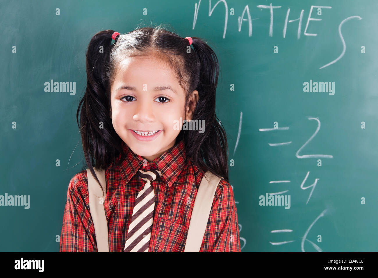 1 indian child girl student Stock Photo - Alamy