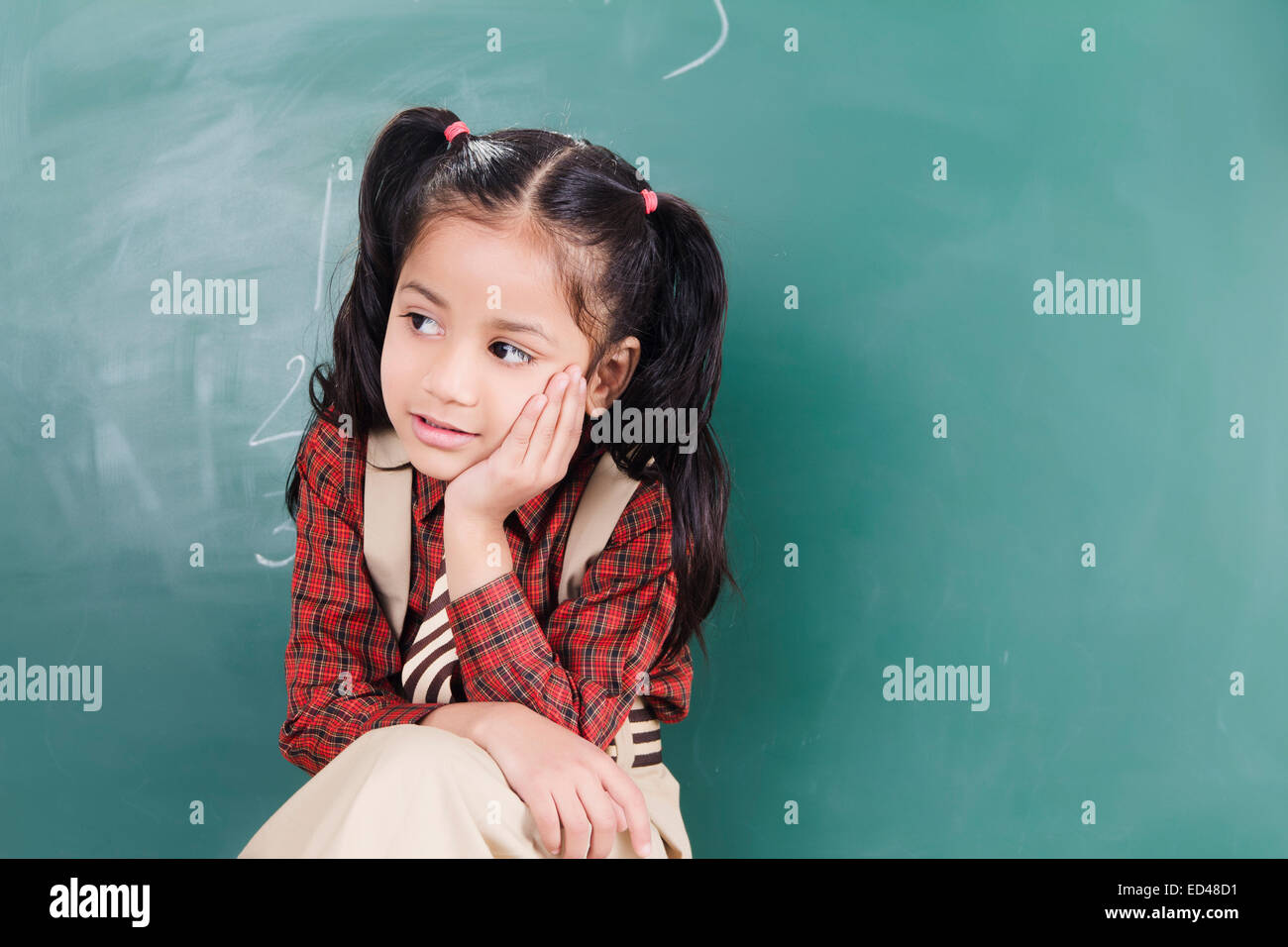 Child thinking india hi-res stock photography and images - Alamy