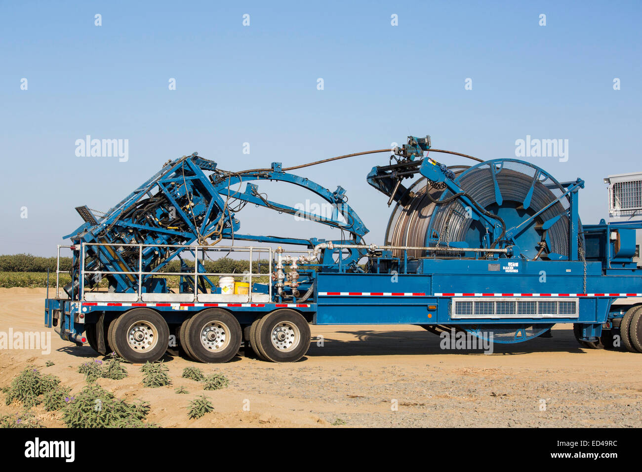 A fracking site near Bakersfield, California, USA Stock Photo - Alamy