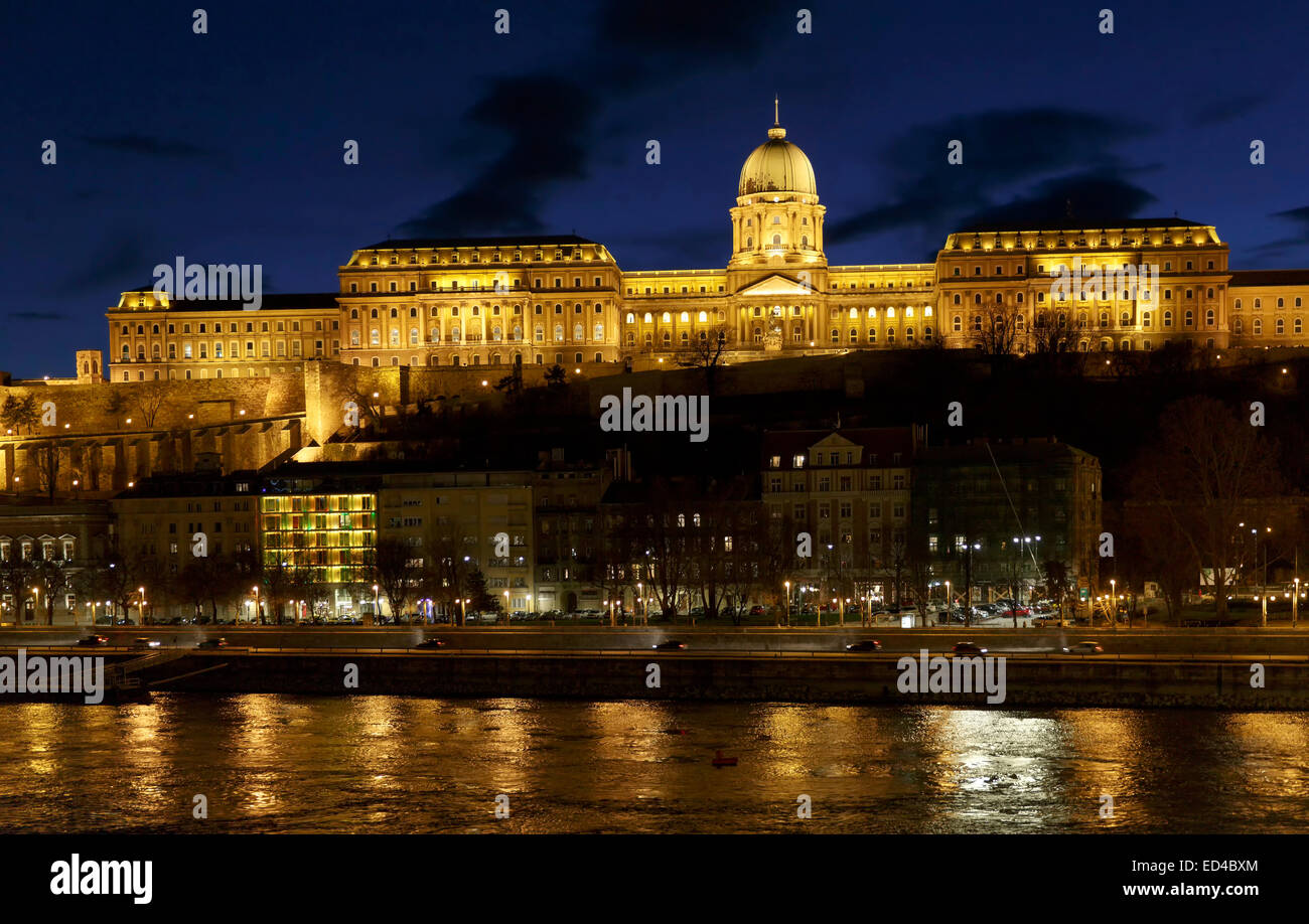 The Castle of Buda in Hungary Stock Photo - Alamy