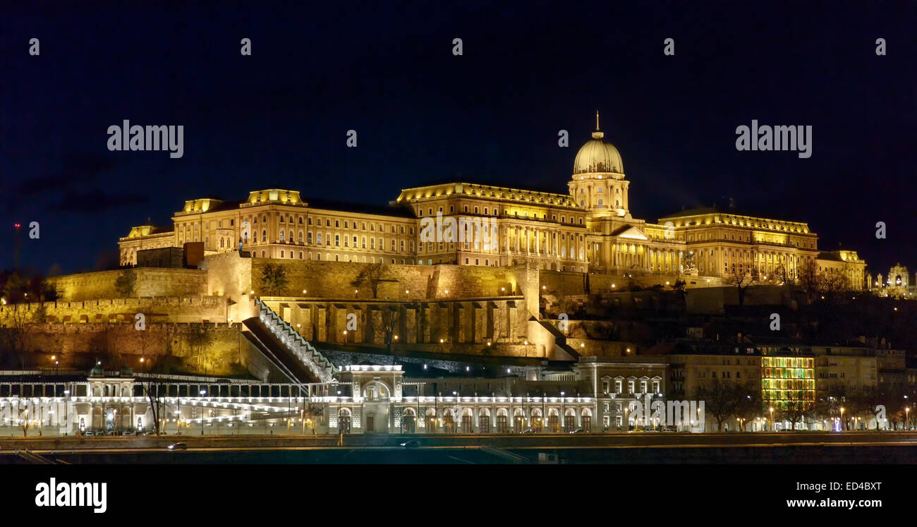 The Castle of Buda in Hungary Stock Photo - Alamy