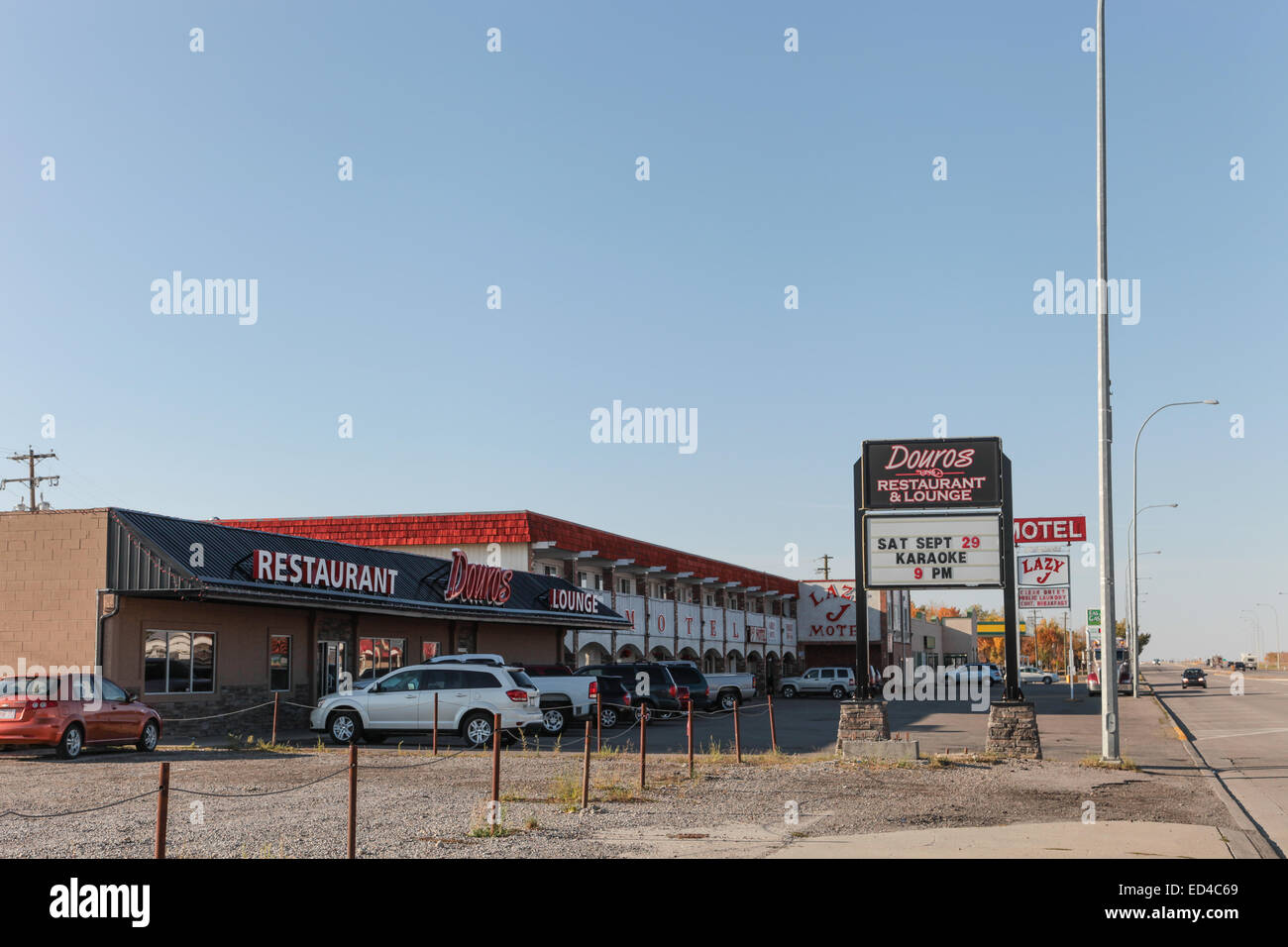 Highway motel hi hi-res stock photography and images - Alamy