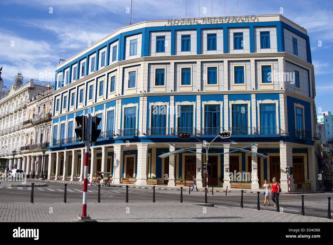 Colorful Buildings of Havana Cuba Stock Photo - Alamy