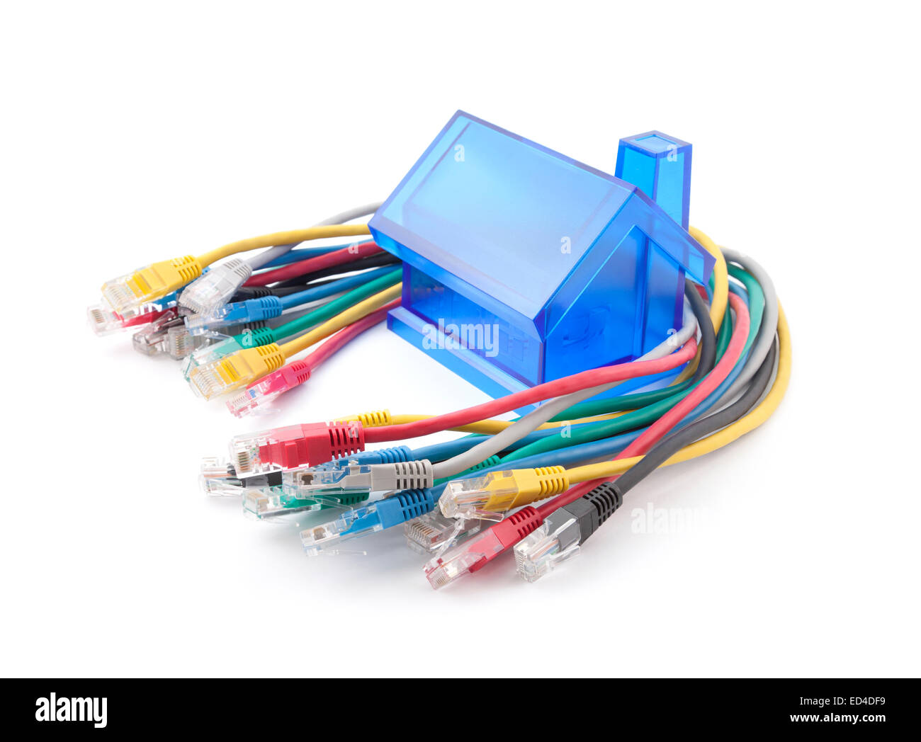 Home network Cut Out Stock Images & Pictures - Alamy