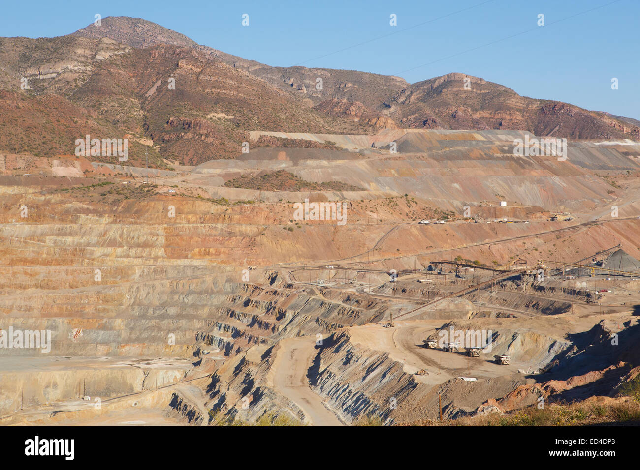 Ray Mine, Arizona Stock Photo - Alamy