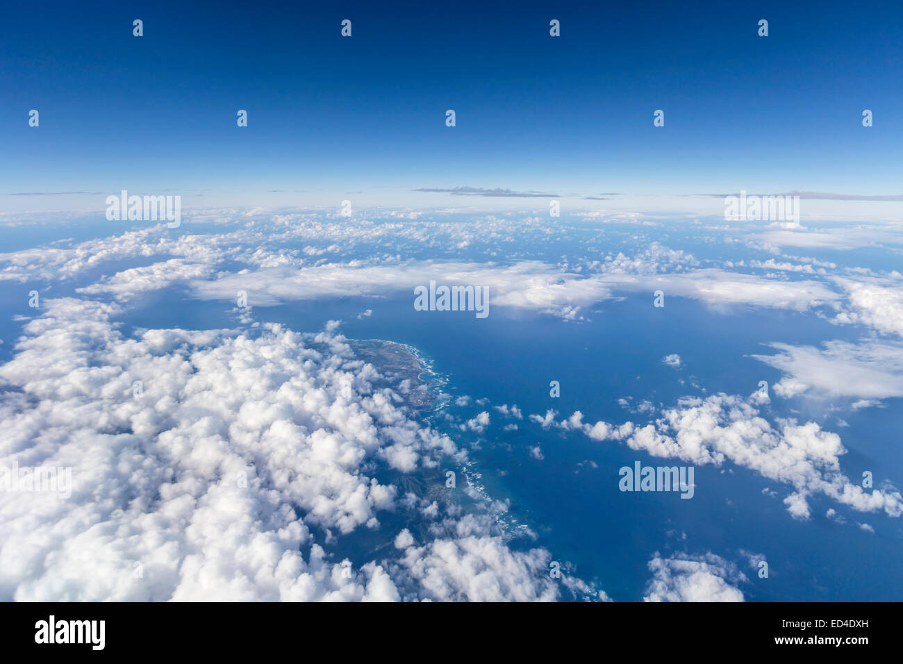 Aerial hawaii islands hi-res stock photography and images - Alamy