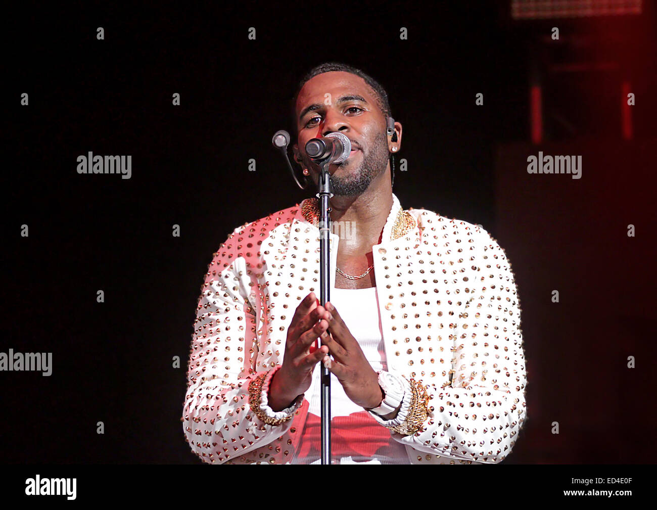 Jason Derulo performing live on stage at Liverpool Echo Arena Featuring ...