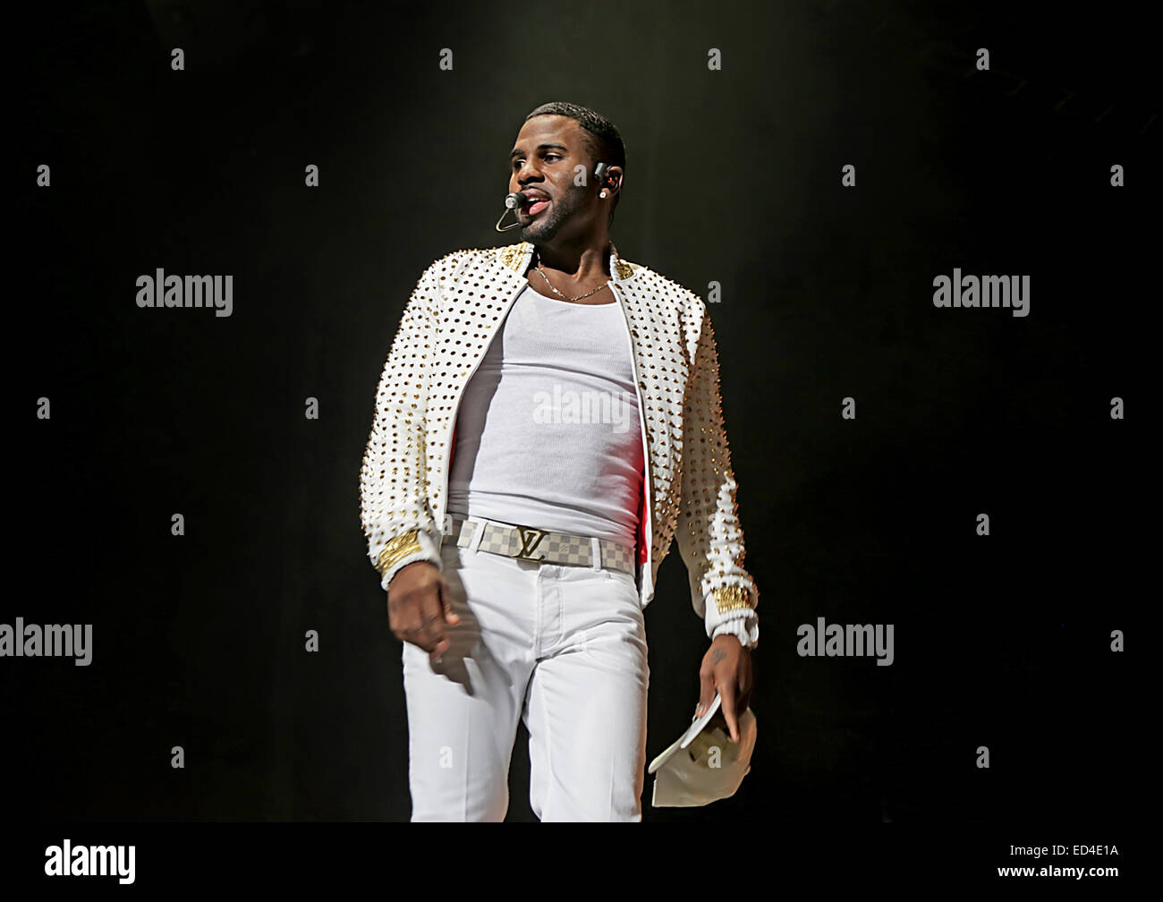 Jason Derulo performing live on stage at Liverpool Echo Arena Featuring ...