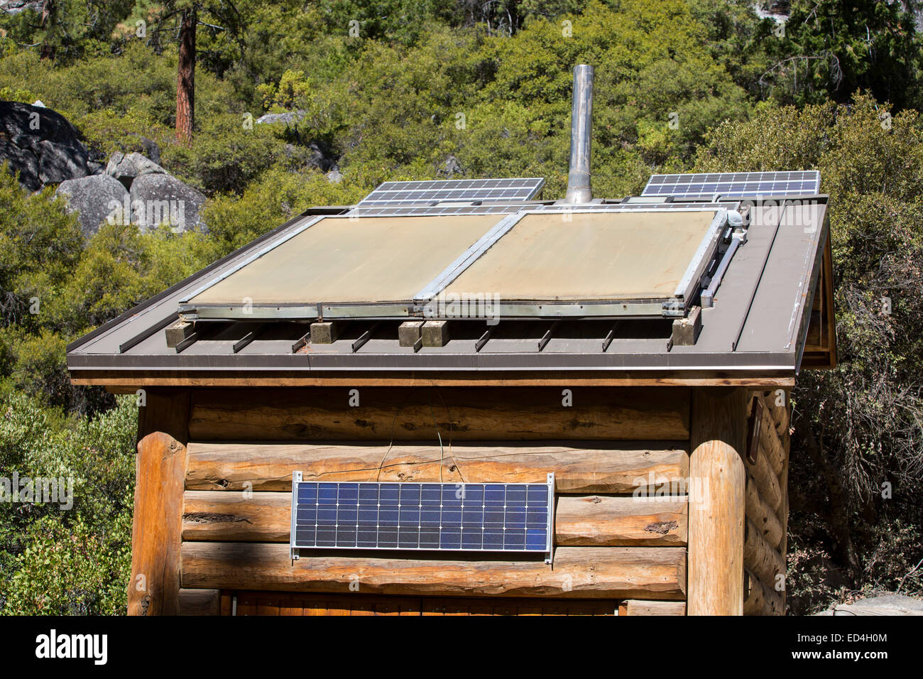 Toilet with solar panels hi-res stock photography and images - Alamy