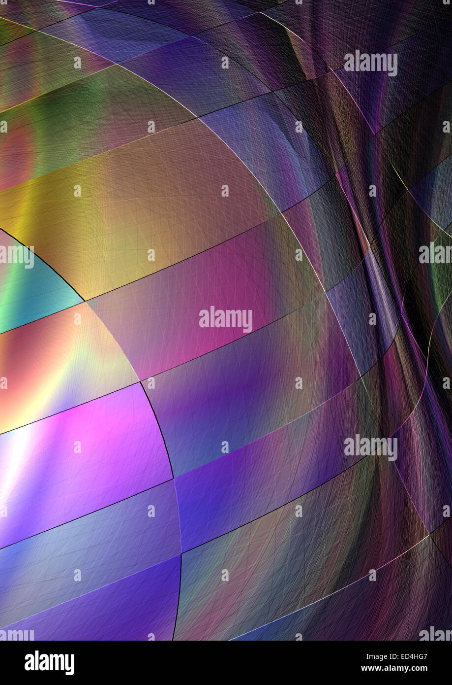 Abstract variegated background collected from rainbow squares Stock ...