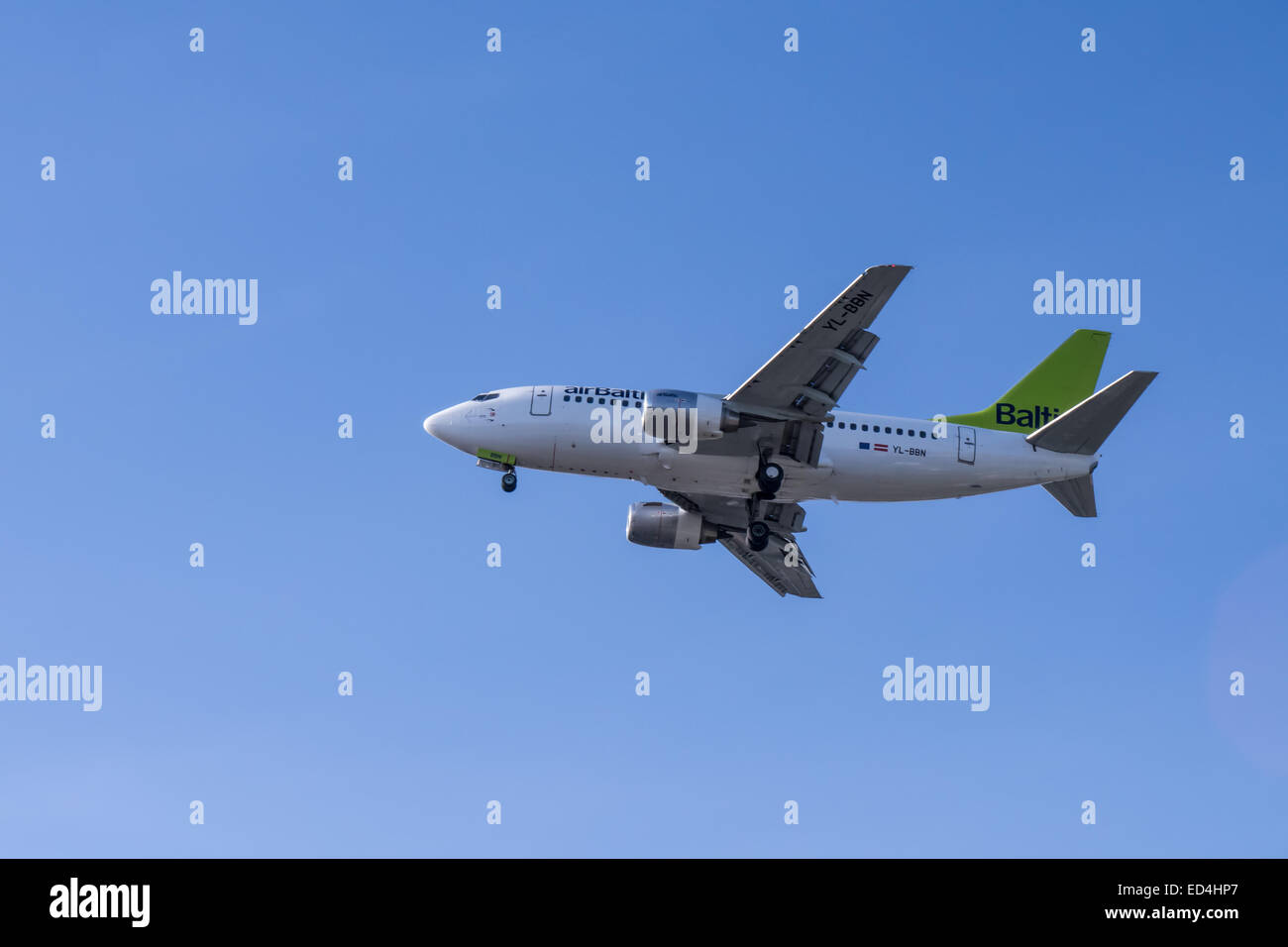 air baltic airplane (only editorial use Stock Photo - Alamy