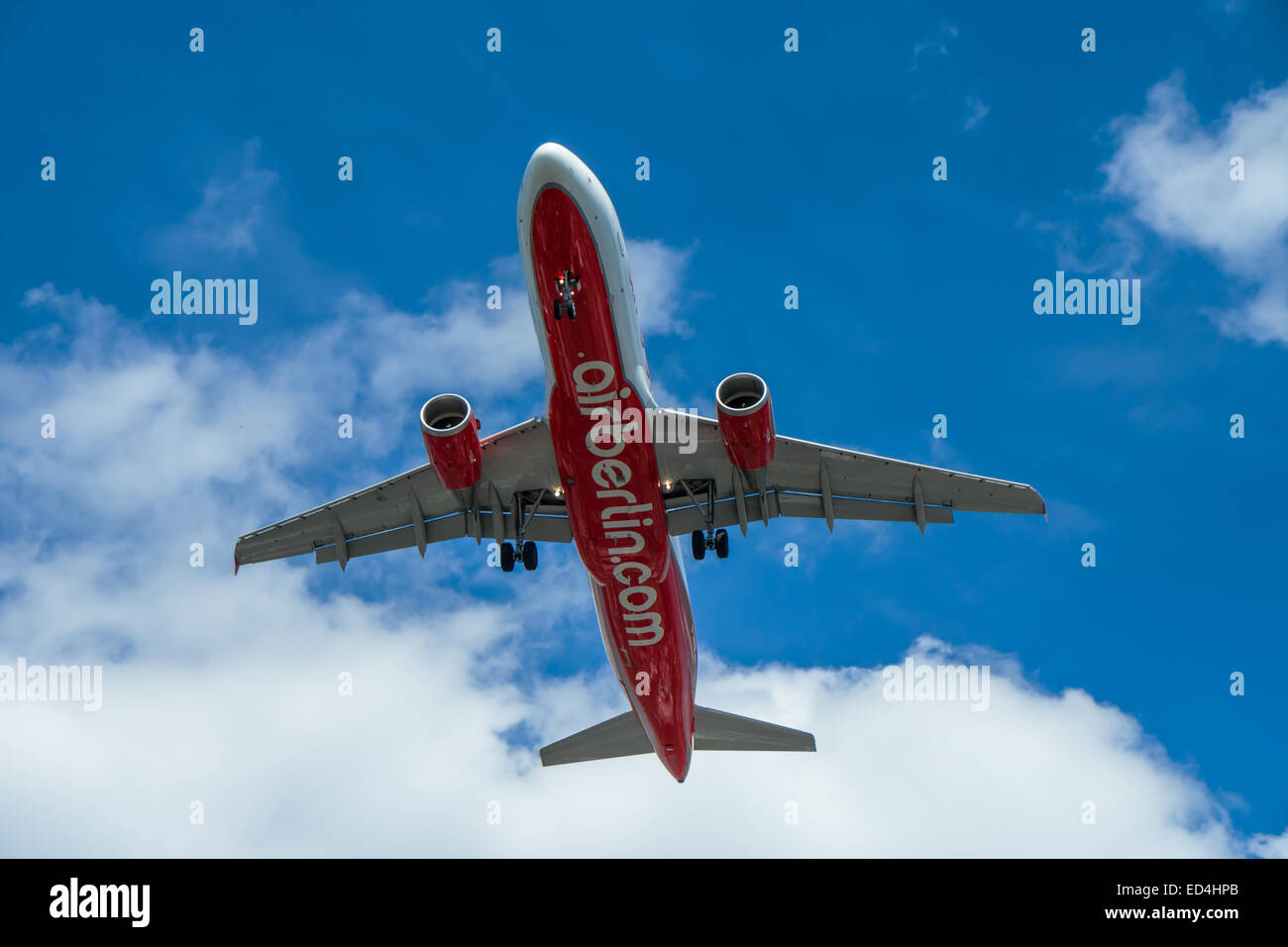 air berlin airplane (only editorial use Stock Photo - Alamy