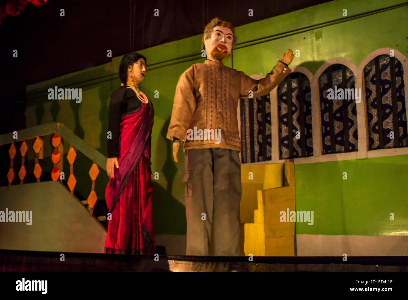 Mobile puppet theatre hi-res stock photography and images - Alamy