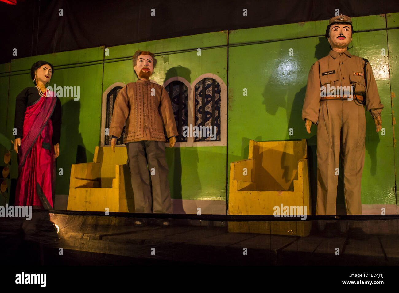 Puppetry india show hi-res stock photography and images - Alamy