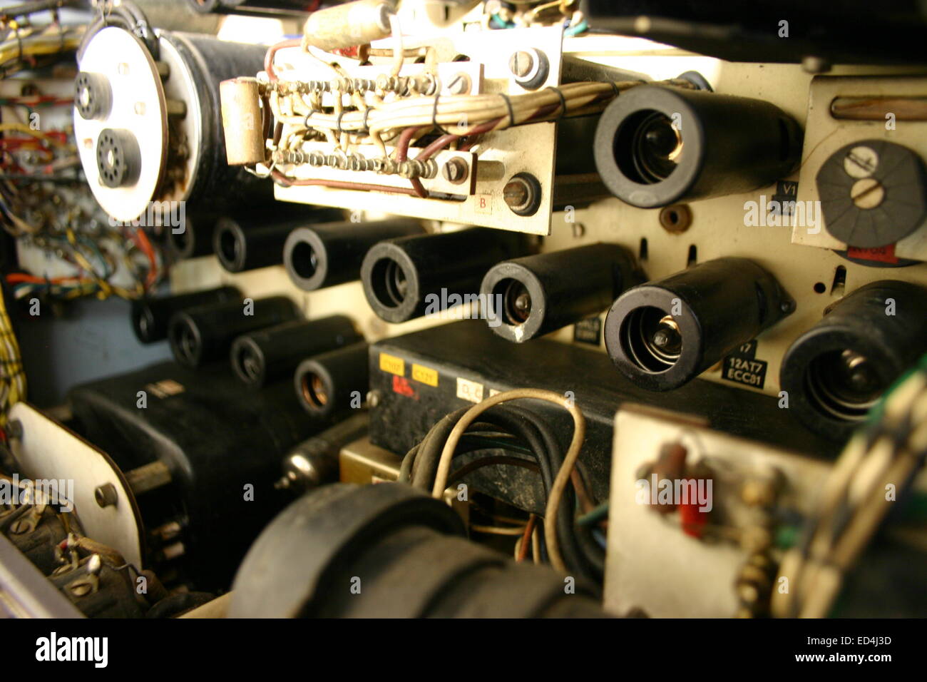 Electronic Valves inside and old PYE, Television Camera CCU from the ...