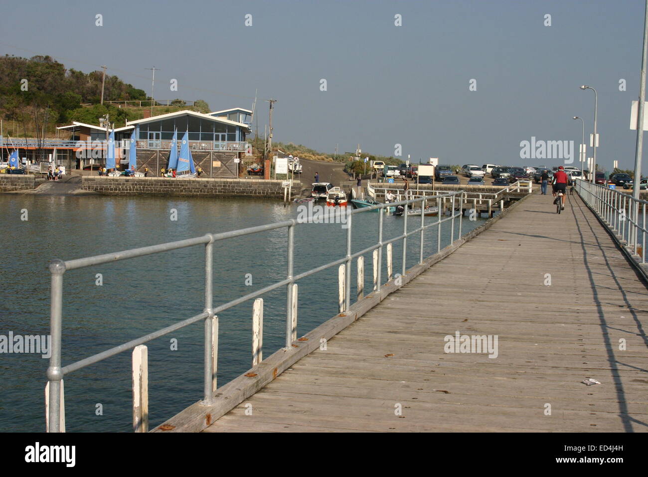 The Pier, Half Moon Bay, Melbourne Australia Stock Photo - Alamy