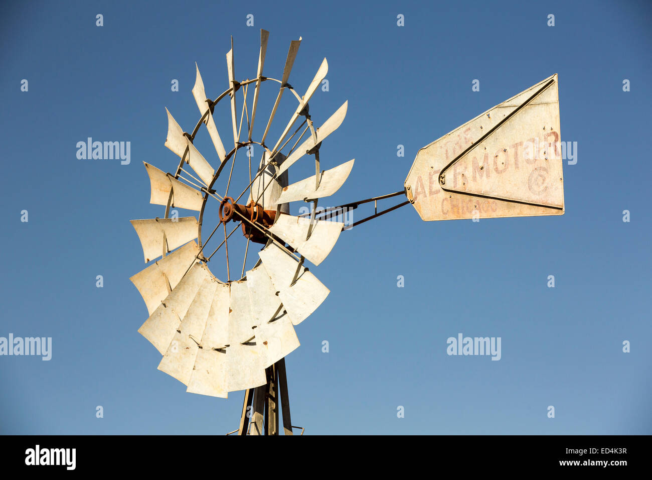 A farmers wind pump near Fresno, California, USA Stock Photo - Alamy