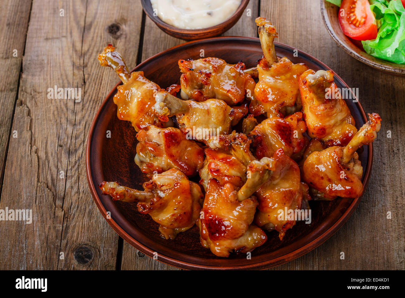 Chicken wing hi-res stock photography and images - Alamy