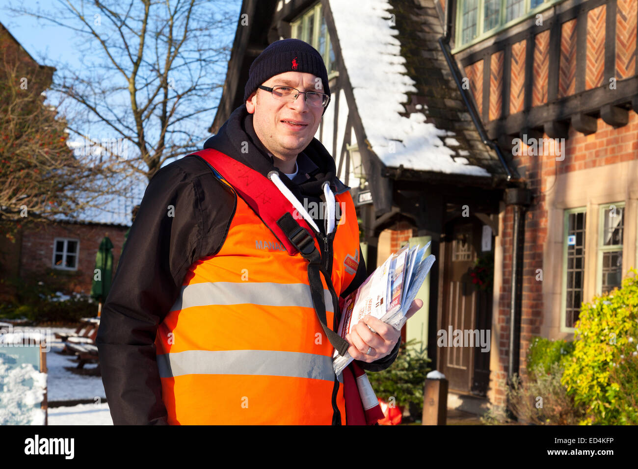 Woodborough, Nottinghamshire, U.K. 27th December 2014. The village ...