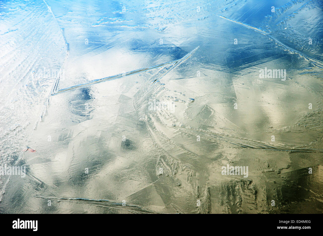 Thin ice layer frozen hi-res stock photography and images - Alamy