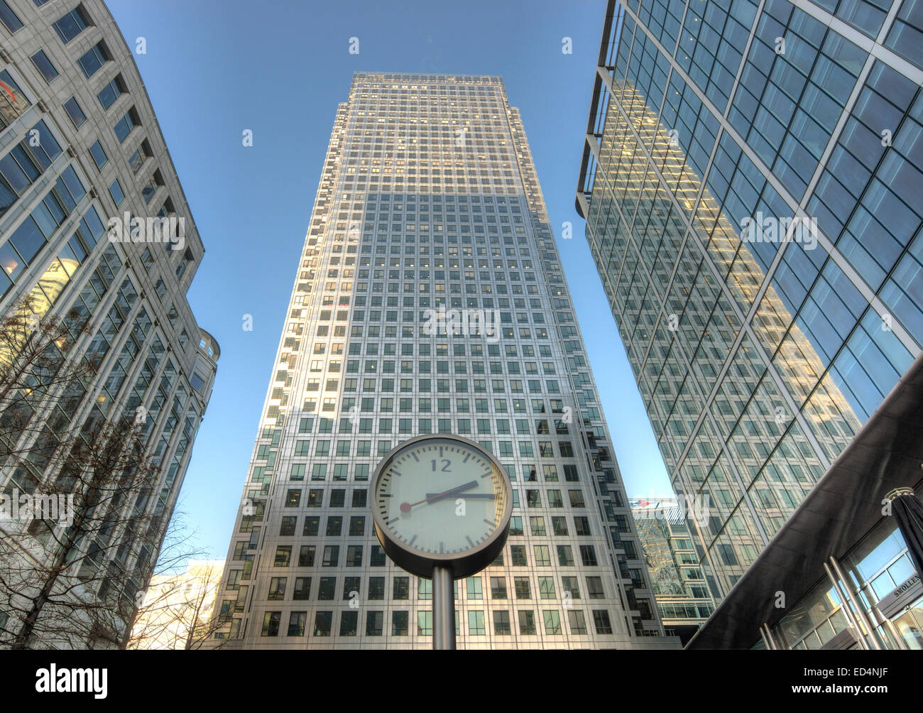 1 Canada Square, Canary Wharf London Stock Photo - Alamy