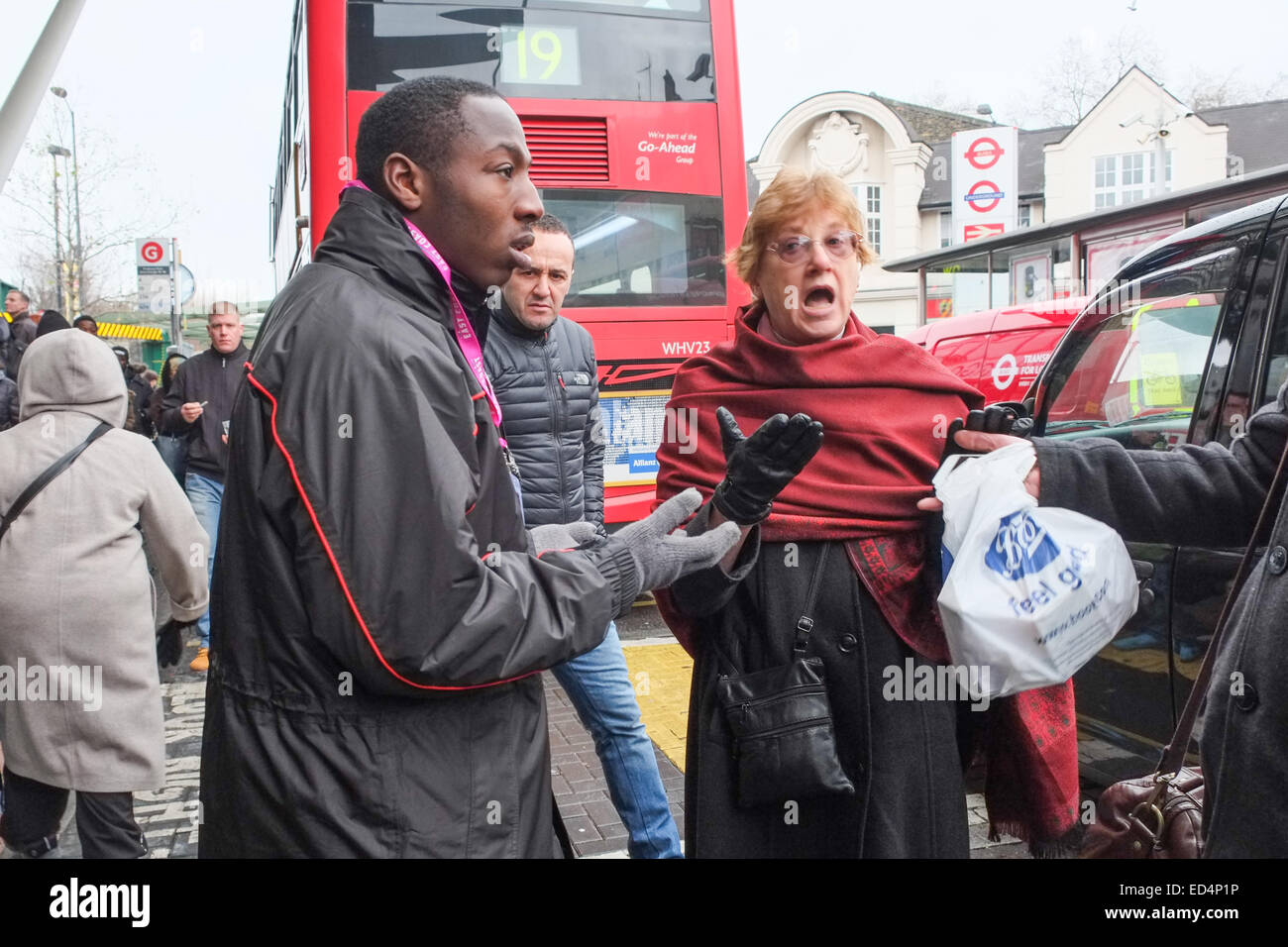 Tfl staff angry hi-res stock photography and images - Alamy