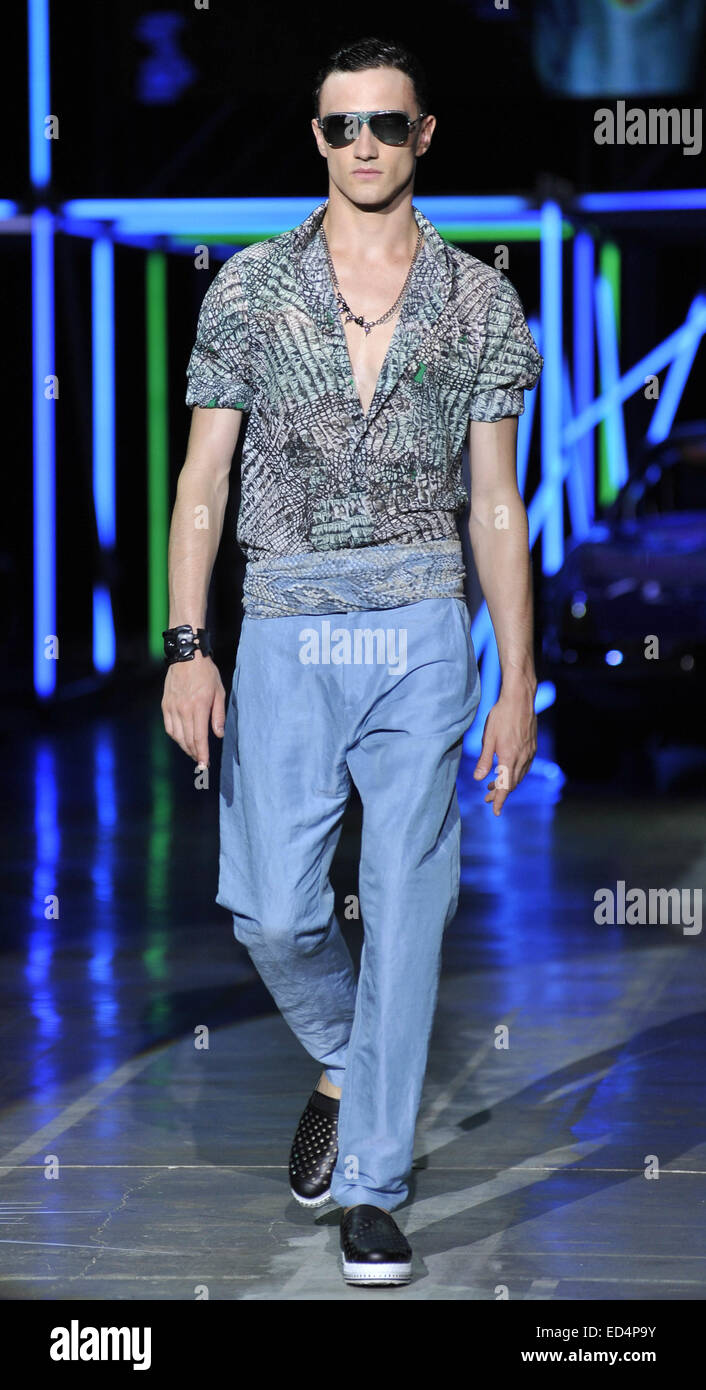 Milan Fashion Week Men's Ready-to-Wear Spring/Summer 2015 - Cavalli ...
