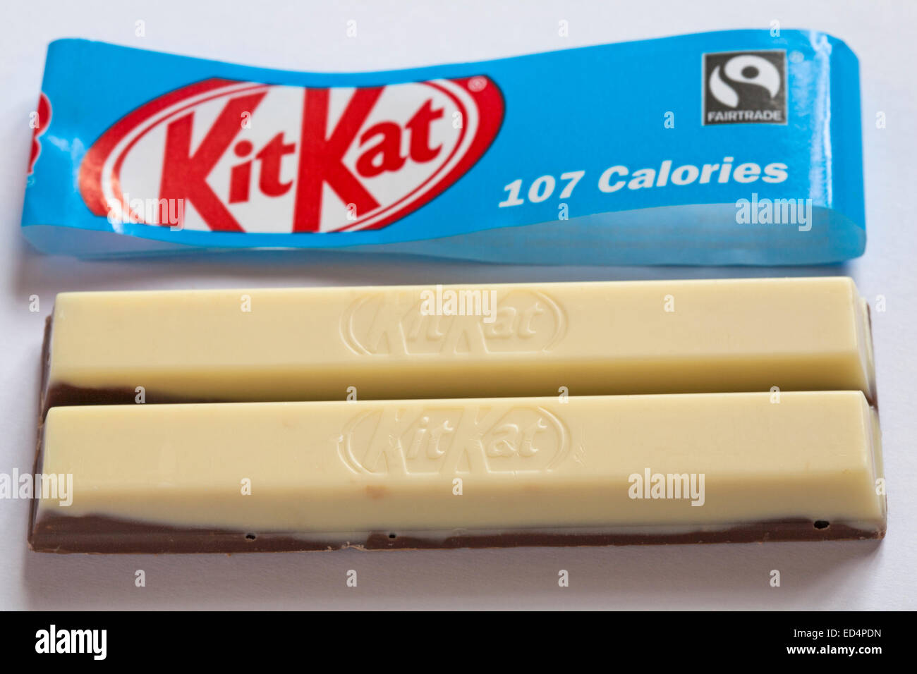Nestle Cookies & Cream Kitkat 2 fingers chocolate bar unwrapped ...