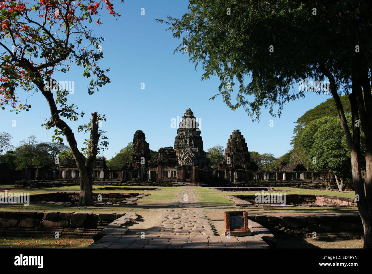 Phimai temple was built in 11th century A.D. in the Mahayana Buddhism ...