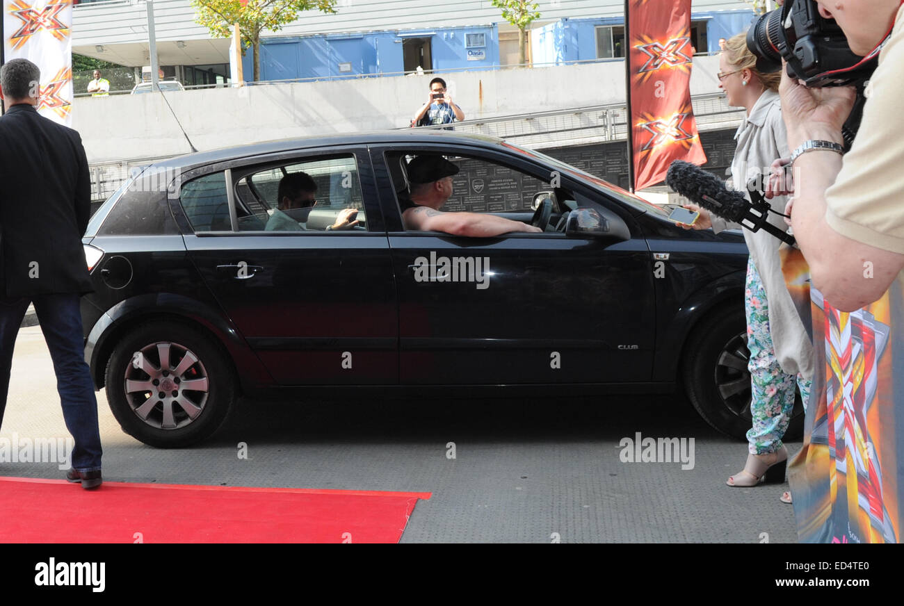 The X Factor London auditions held at the Emirates stadium - Arrivals ...