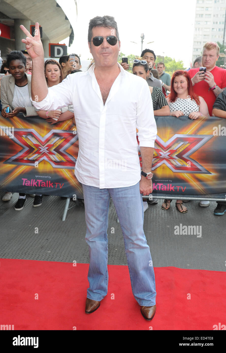 The X Factor London auditions held at the Emirates stadium - Arrivals ...