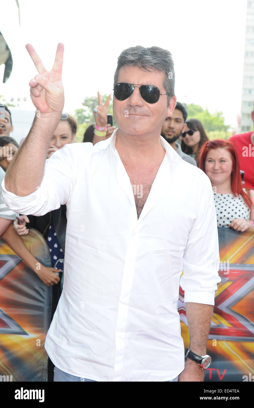 The X Factor London auditions held at the Emirates stadium - Arrivals ...