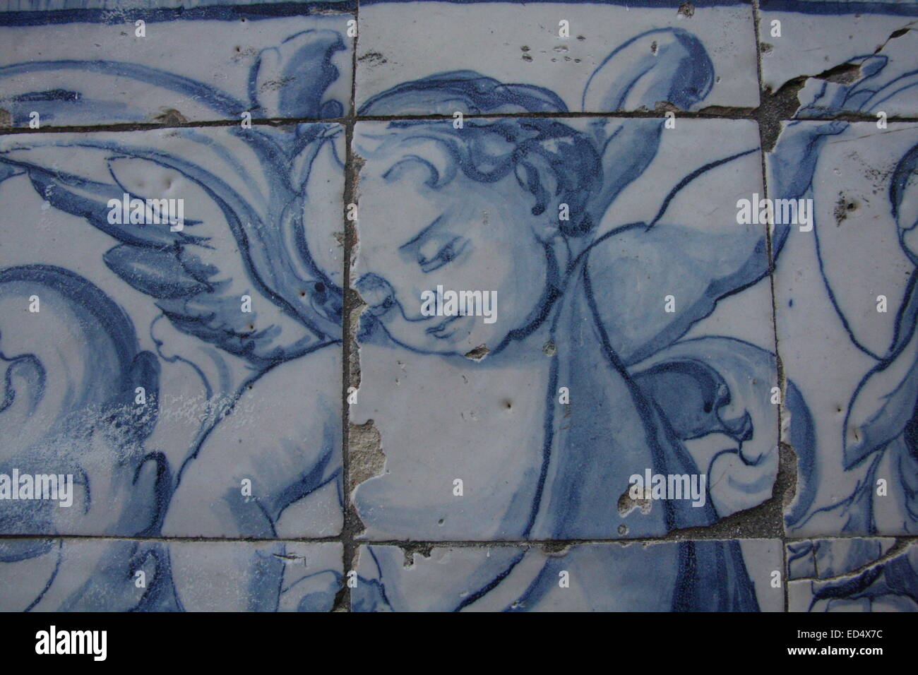 Azulejos in Lisbon Stock Photo - Alamy