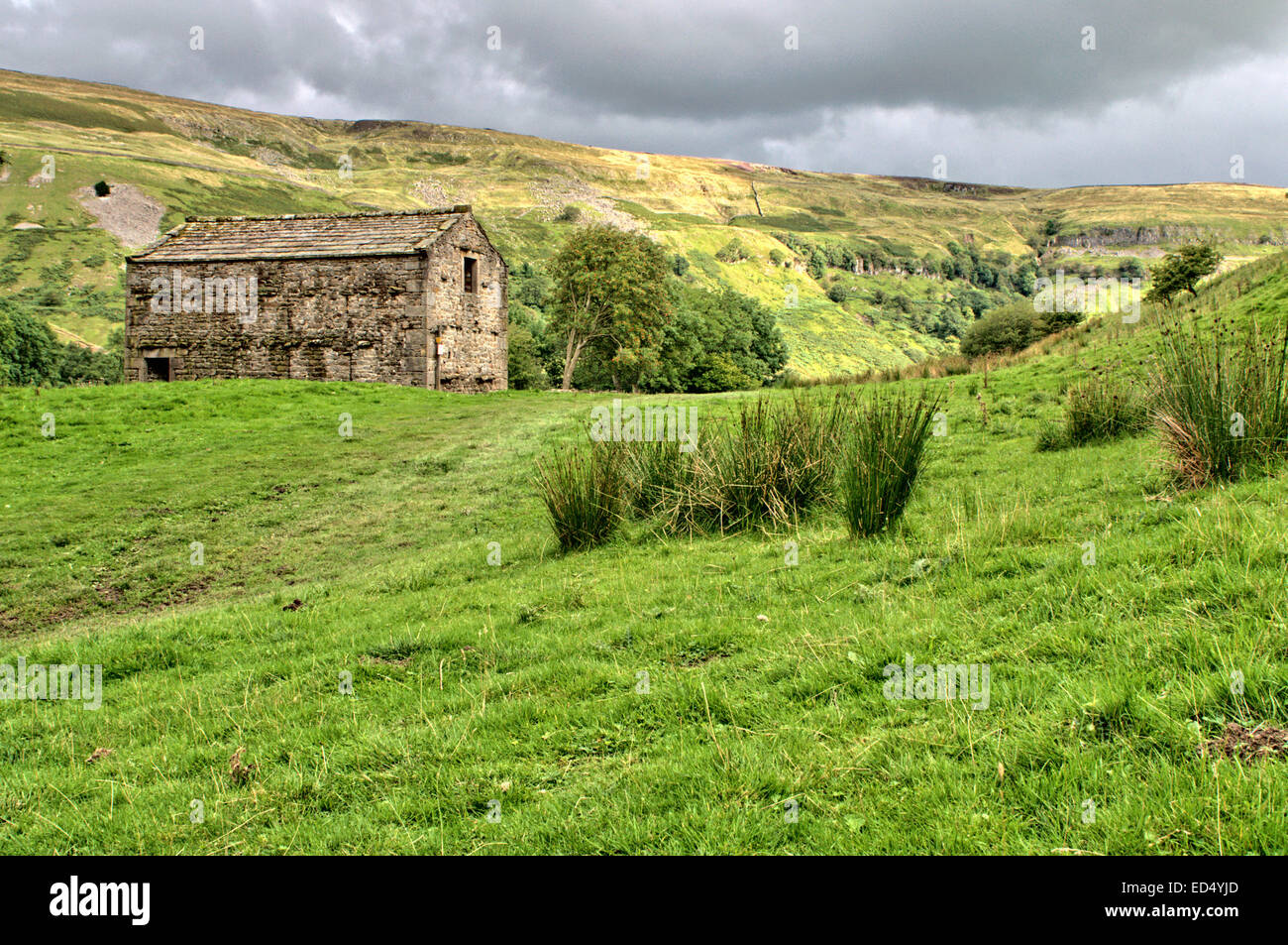 The views from Keld in Swaledale in the Yorkshire Dales National Park ...