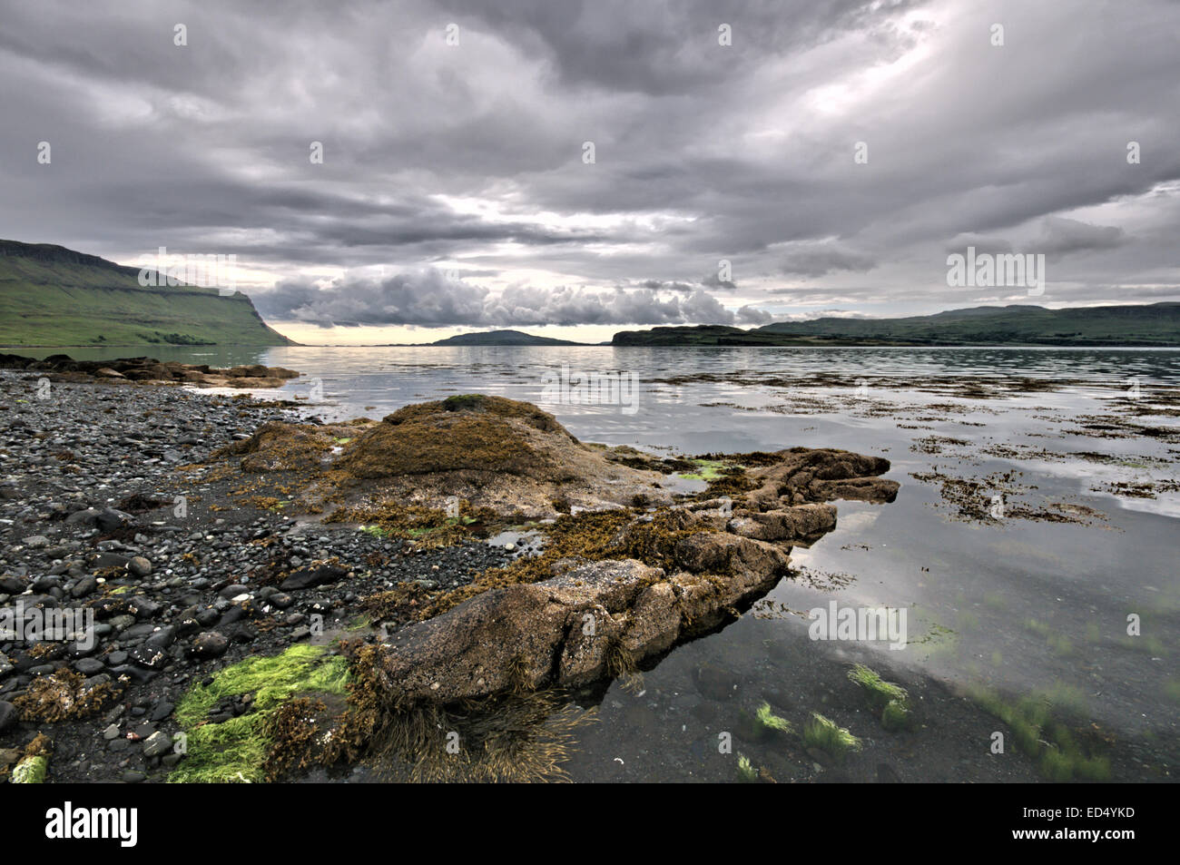 Loch Na Keal on the Isle of Mull, Scotland Stock Photo - Alamy