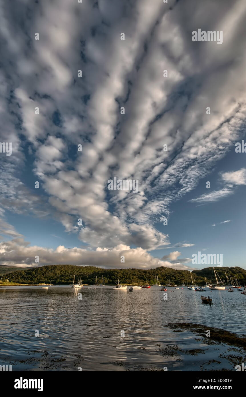 Tayvallich in Scotland Stock Photo - Alamy