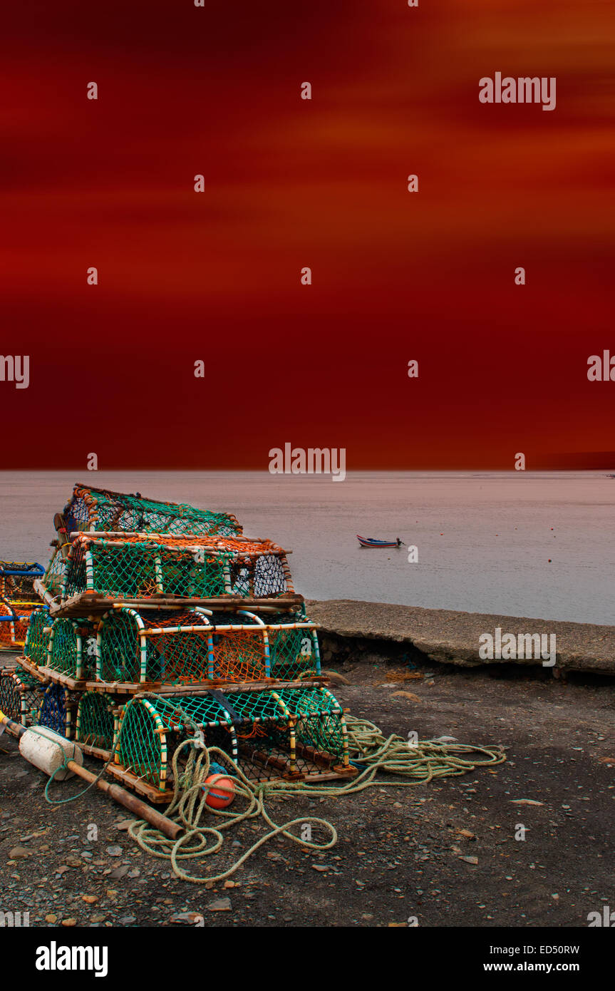 Port Mulgrave on the North Yorkshire coast Stock Photo - Alamy