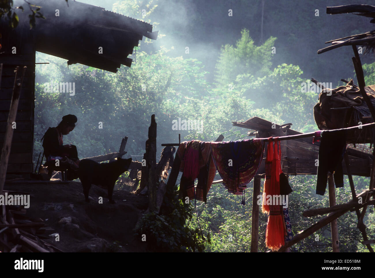 Hmong meo hill tribe northern hi-res stock photography and images - Alamy