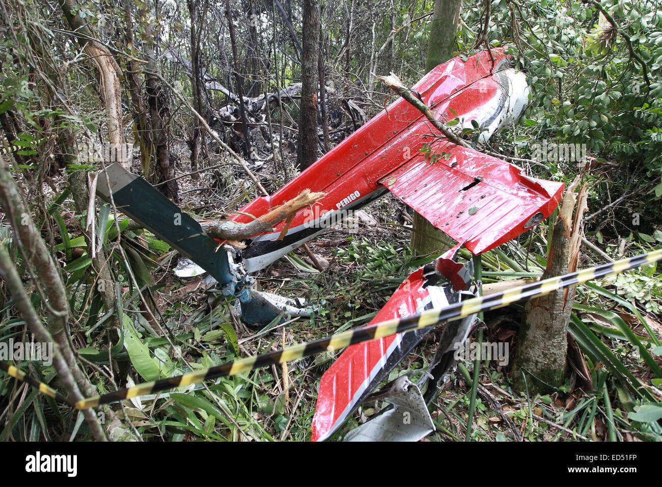 Helicopter crash site wreckage hi-res stock photography and images - Alamy