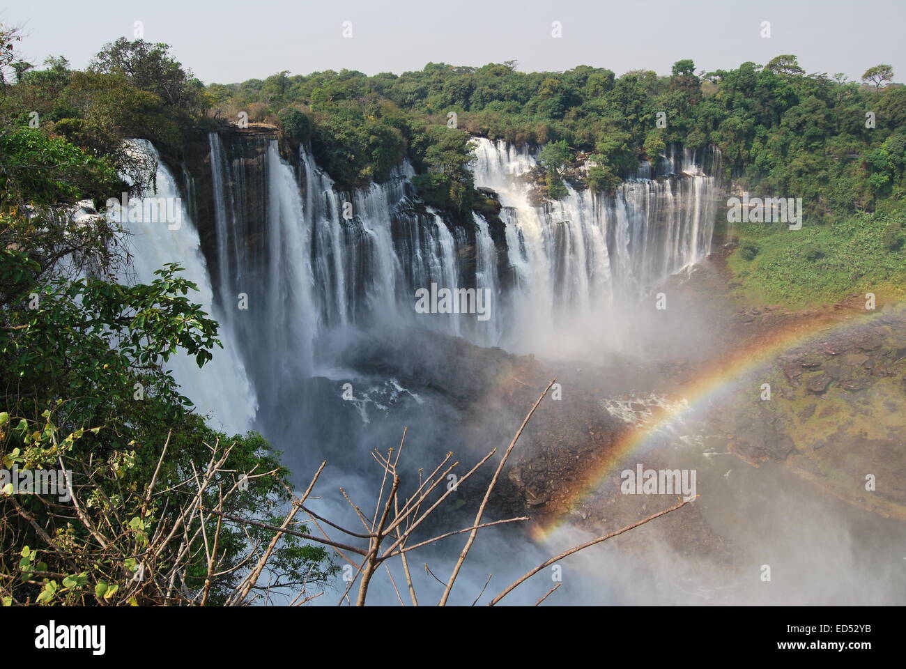 Kalandula falls, Angola Stock Photo - Alamy