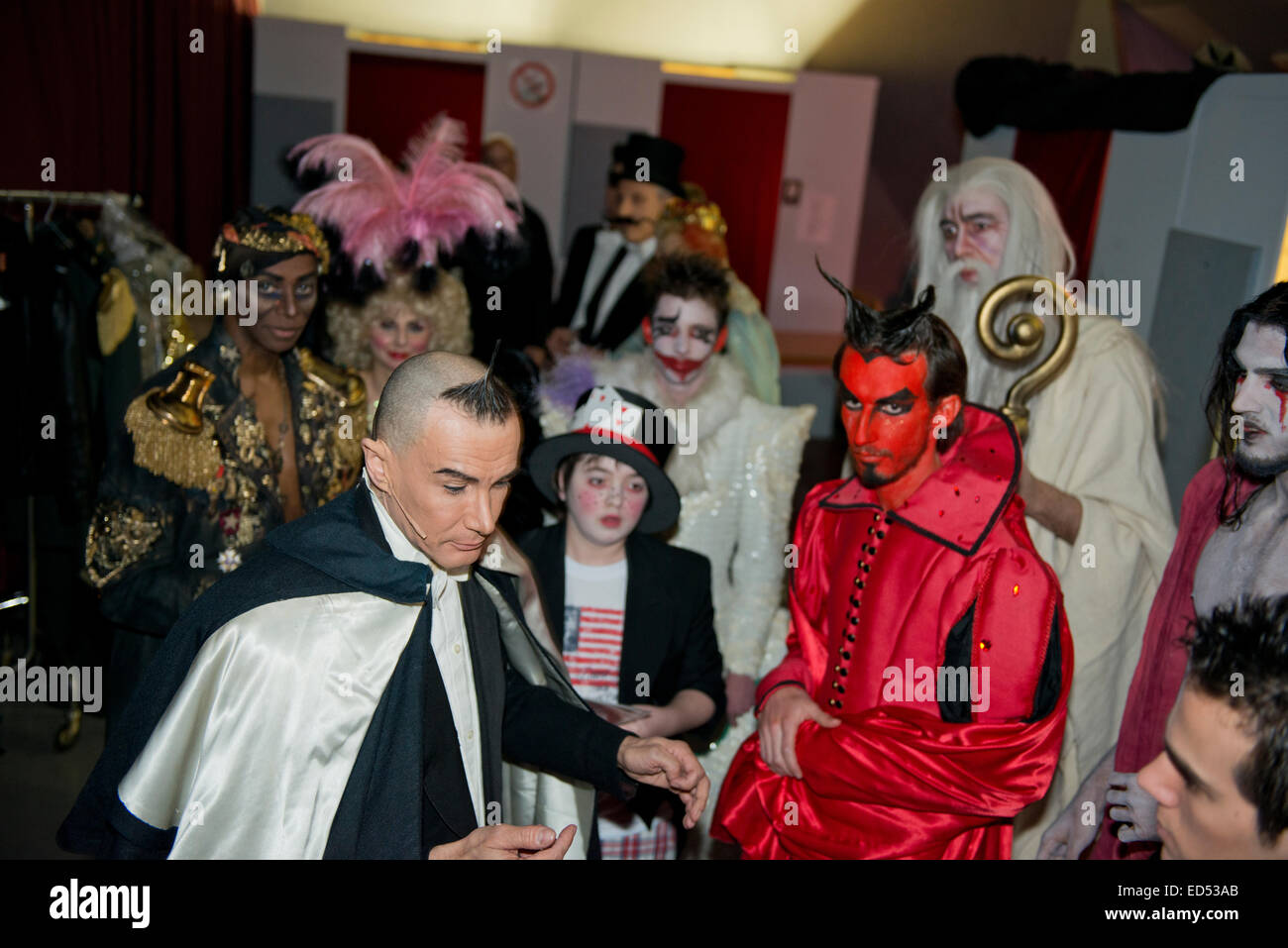 magician at master of magic 2012 Stock Photo - Alamy