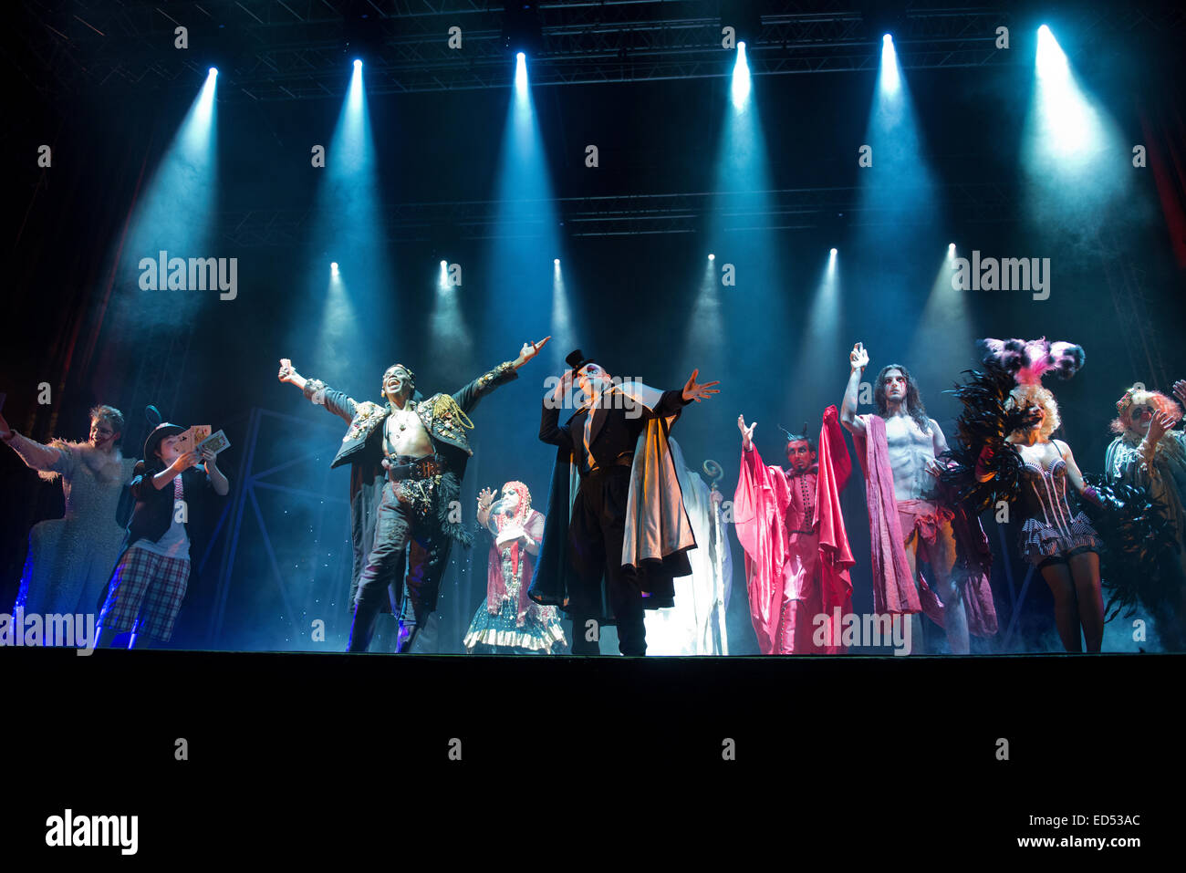 magician at master of magic 2012 Stock Photo - Alamy