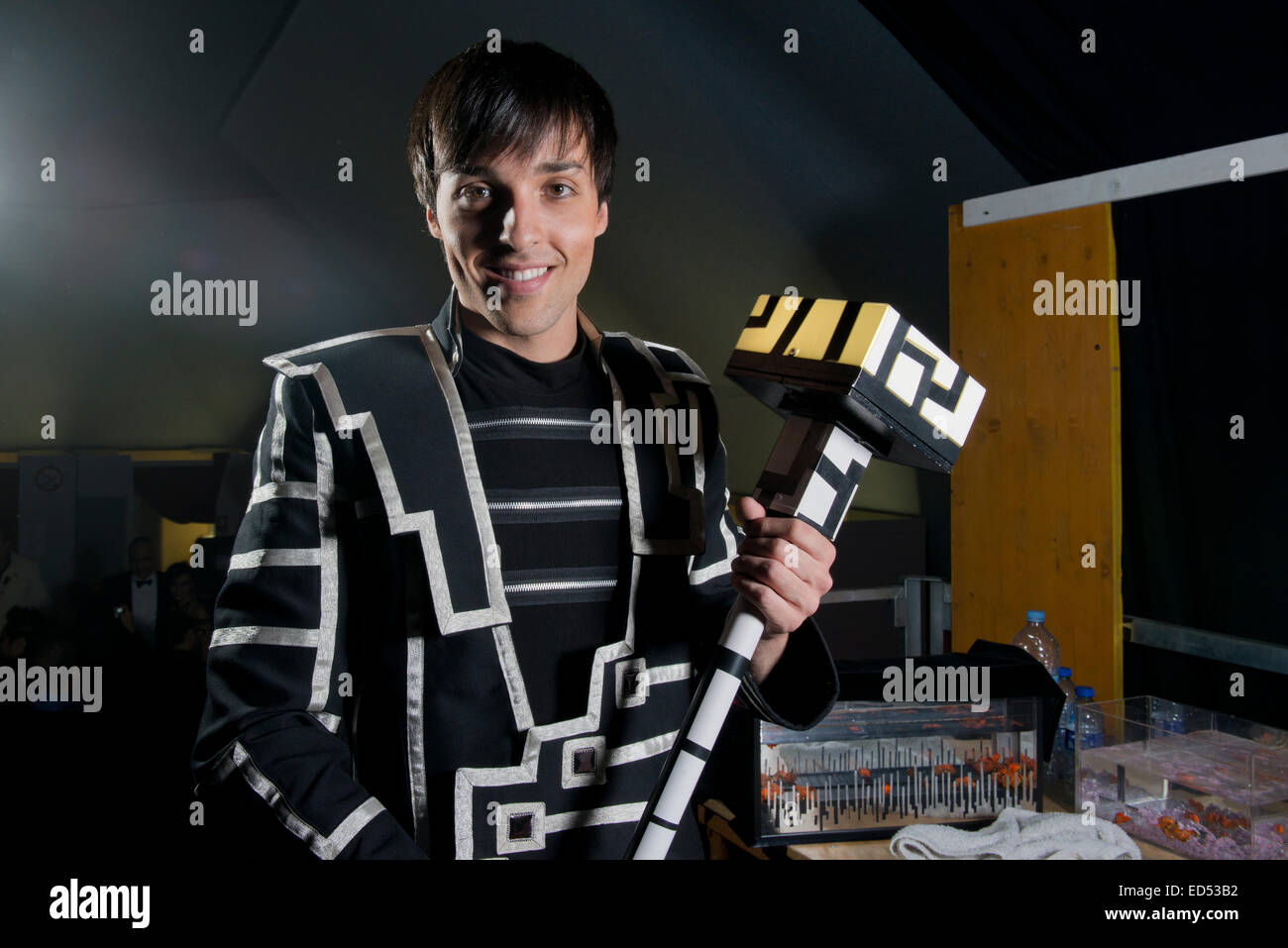 Charlie Mag magician at master of magic 2012 Stock Photo - Alamy