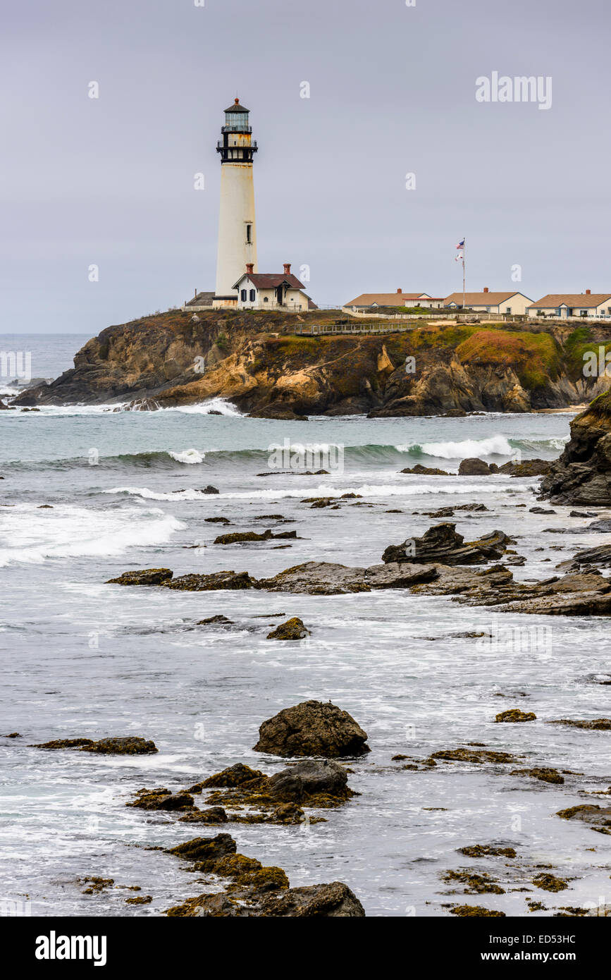 Pigeon Point Lighthouse Stock Photo - Alamy