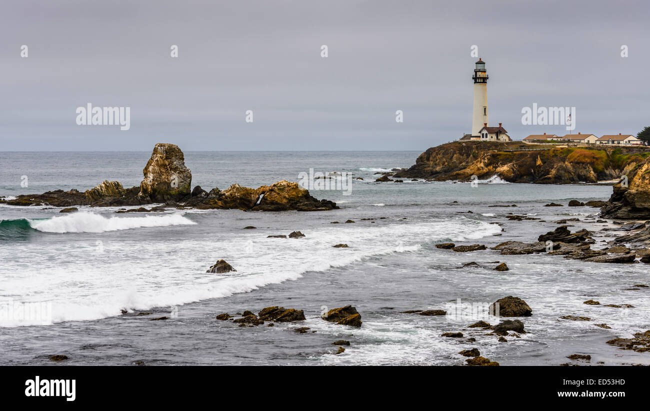 Pigeon Point Lighthouse Stock Photo - Alamy