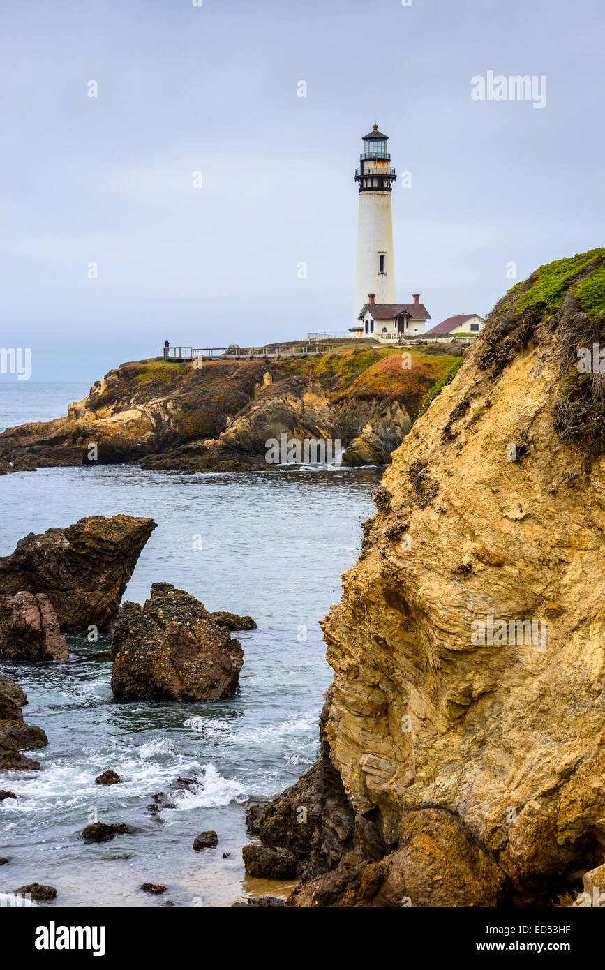 Pigeon Point Lighthouse Stock Photo - Alamy