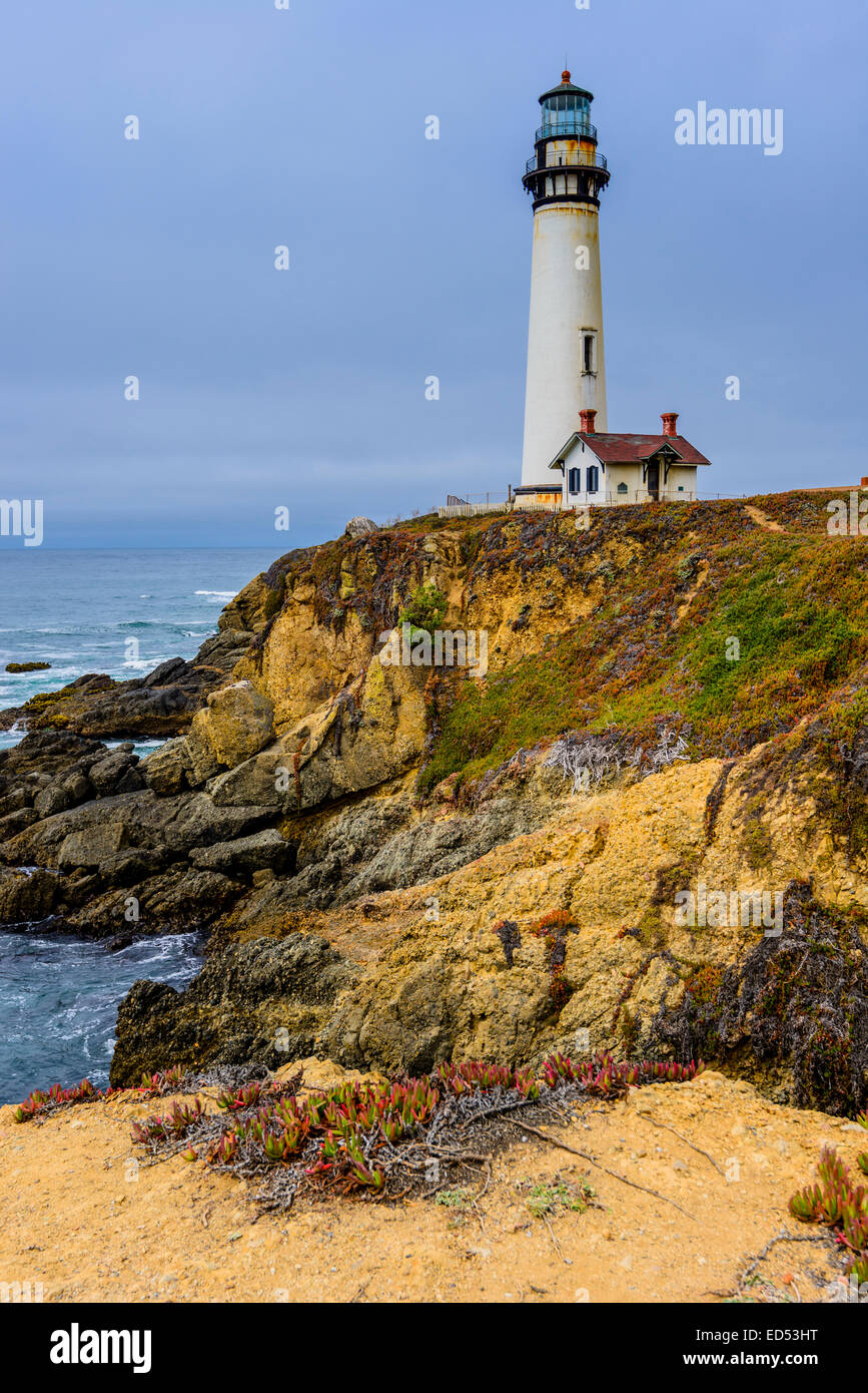 Pigeon Point Lighthouse Stock Photo - Alamy