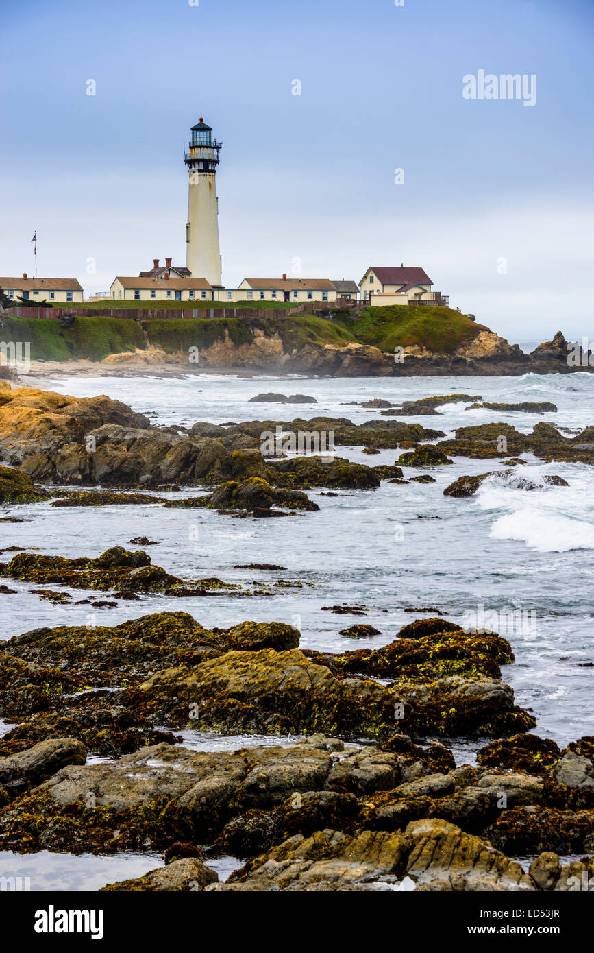 Pigeon Point Lighthouse Stock Photo - Alamy