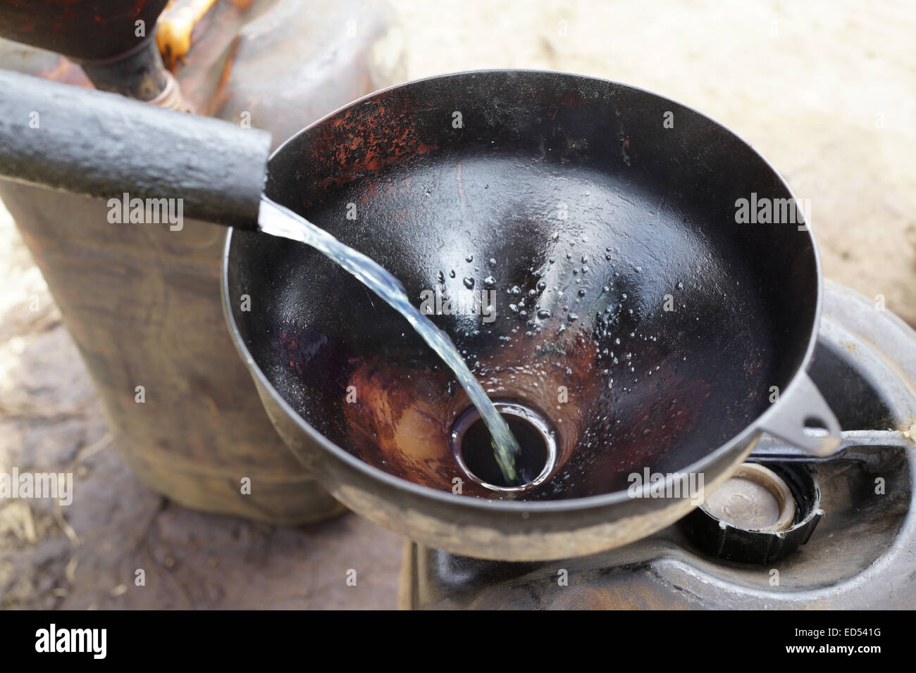 Crude oil distillation process hi-res stock photography and images - Alamy