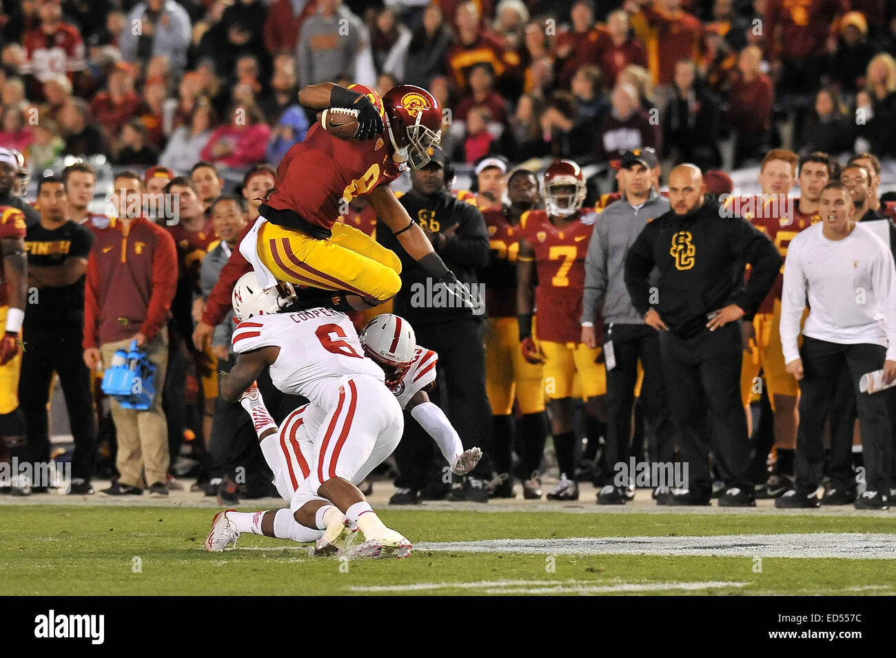 San Diego, CA. 27th Dec, 2014. USC Trojans quarterback Cody Kessler #6 ...